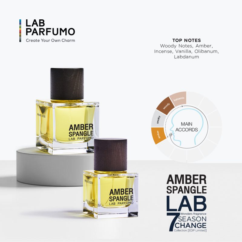 น้ำหอม LAB PARFUMO, Amber Spangle (LAB 7 Wonders Fragrance) – LAB PARFUMO