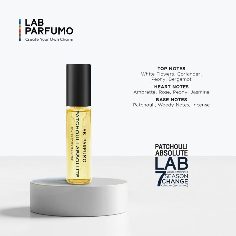 LAB PARFUMO, Patchouli Absolute (Vial) (LAB 7 Wonders Fragrance) - LAB PARFUMO