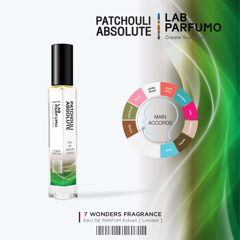 LAB PARFUMO, Patchouli Absolute (10 ml.) (LAB 7 Wonders Fragrance) – LAB PARFUMO